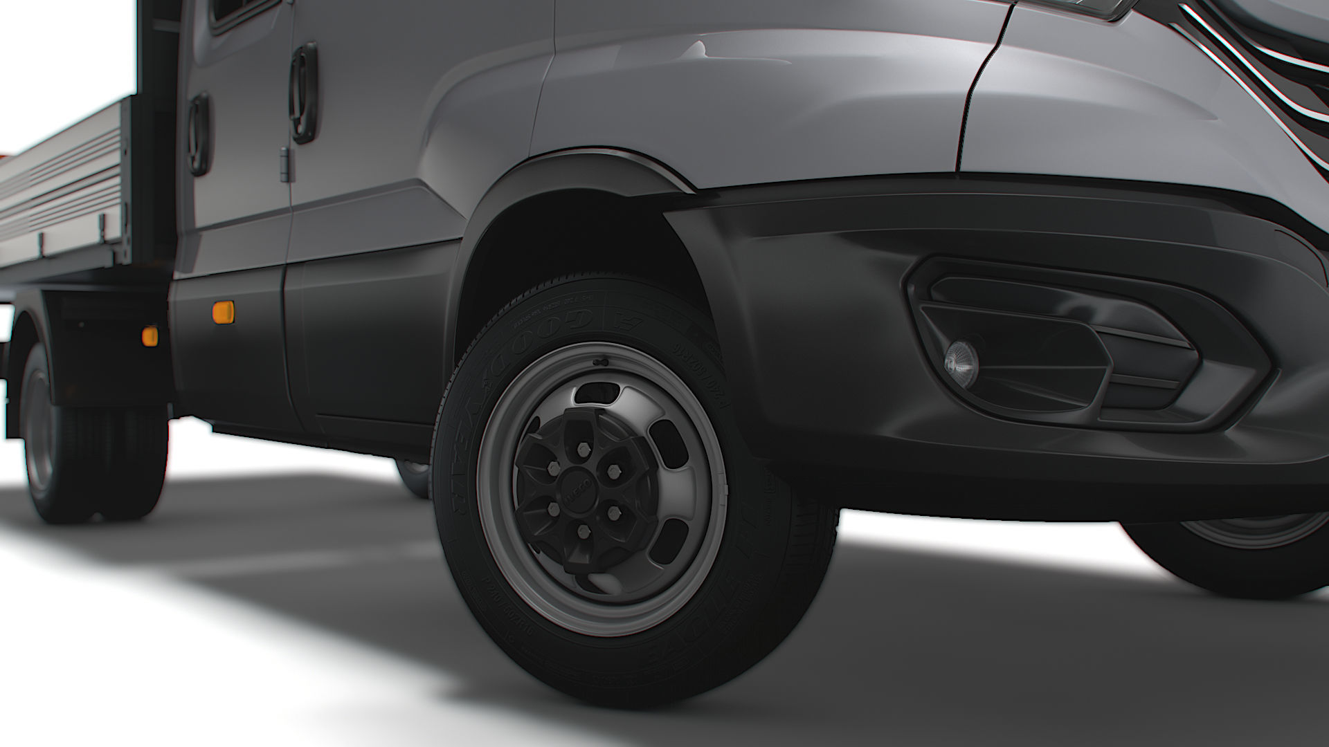 Iveco Daily Crew Cab Tipper 2023 3D model | CGTrader