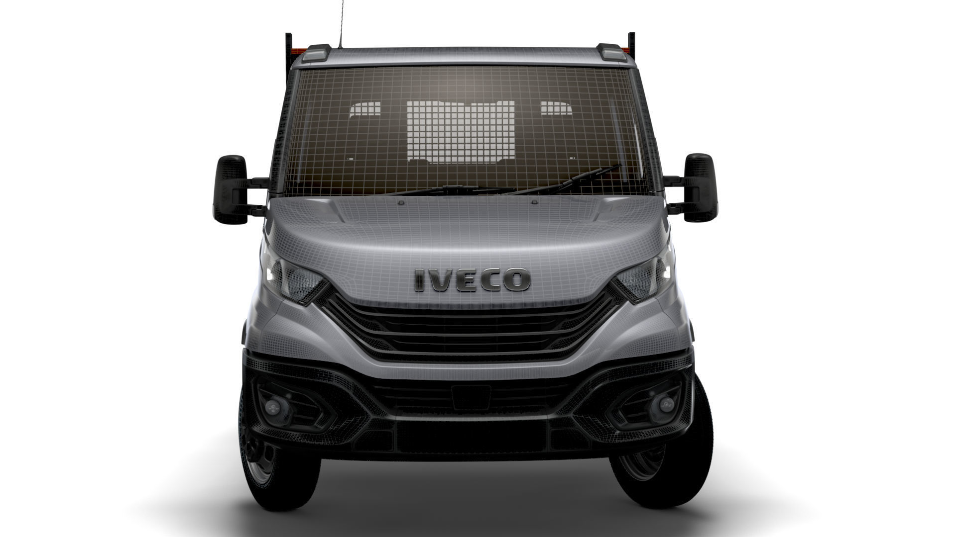 Iveco Daily Crew Cab Tipper 2023 3D model | CGTrader