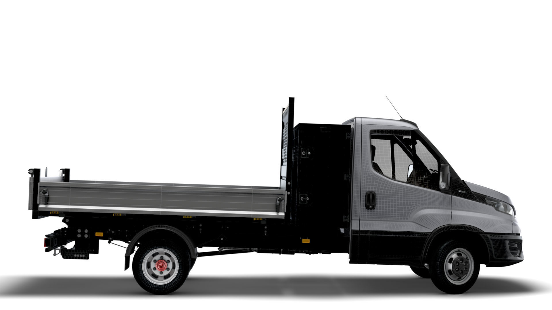 Iveco Daily Single Cab Tipper Toolpod 2023 3D model | CGTrader