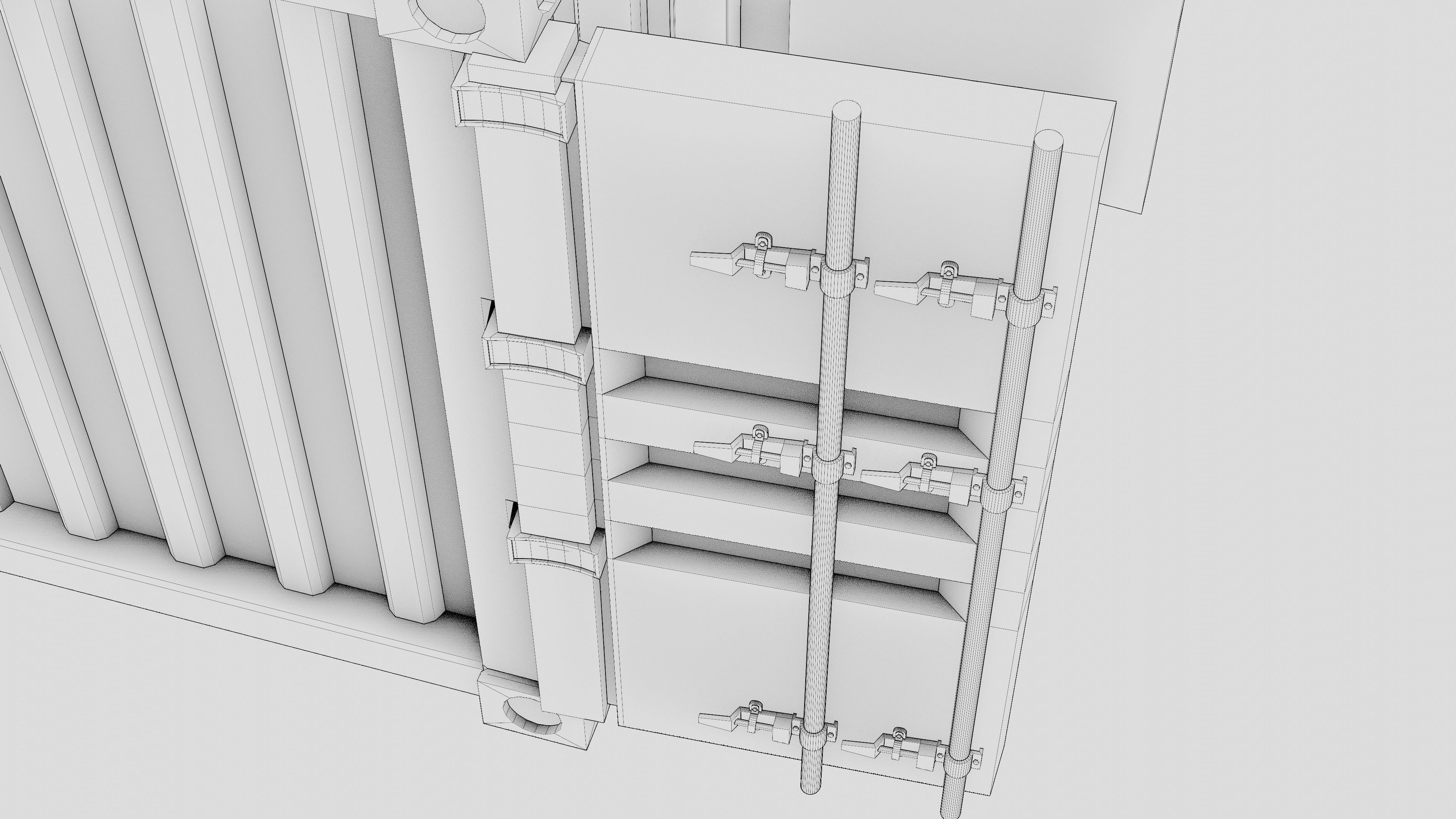 3D model Realistic Cargo Shipping Container 3D Model VR / AR / low-poly ...