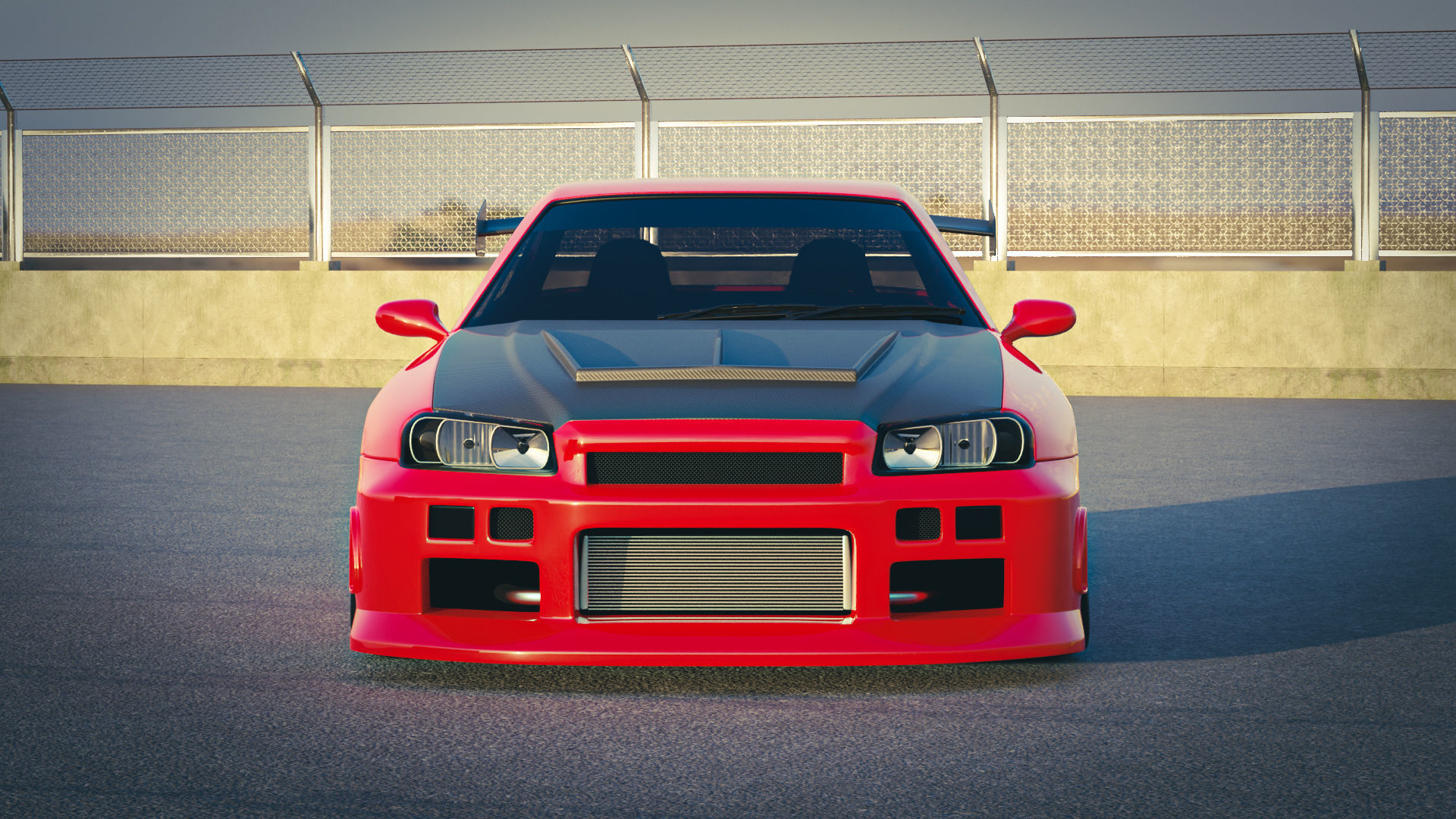 Nissan Skyline GT-R R34 3D model | CGTrader