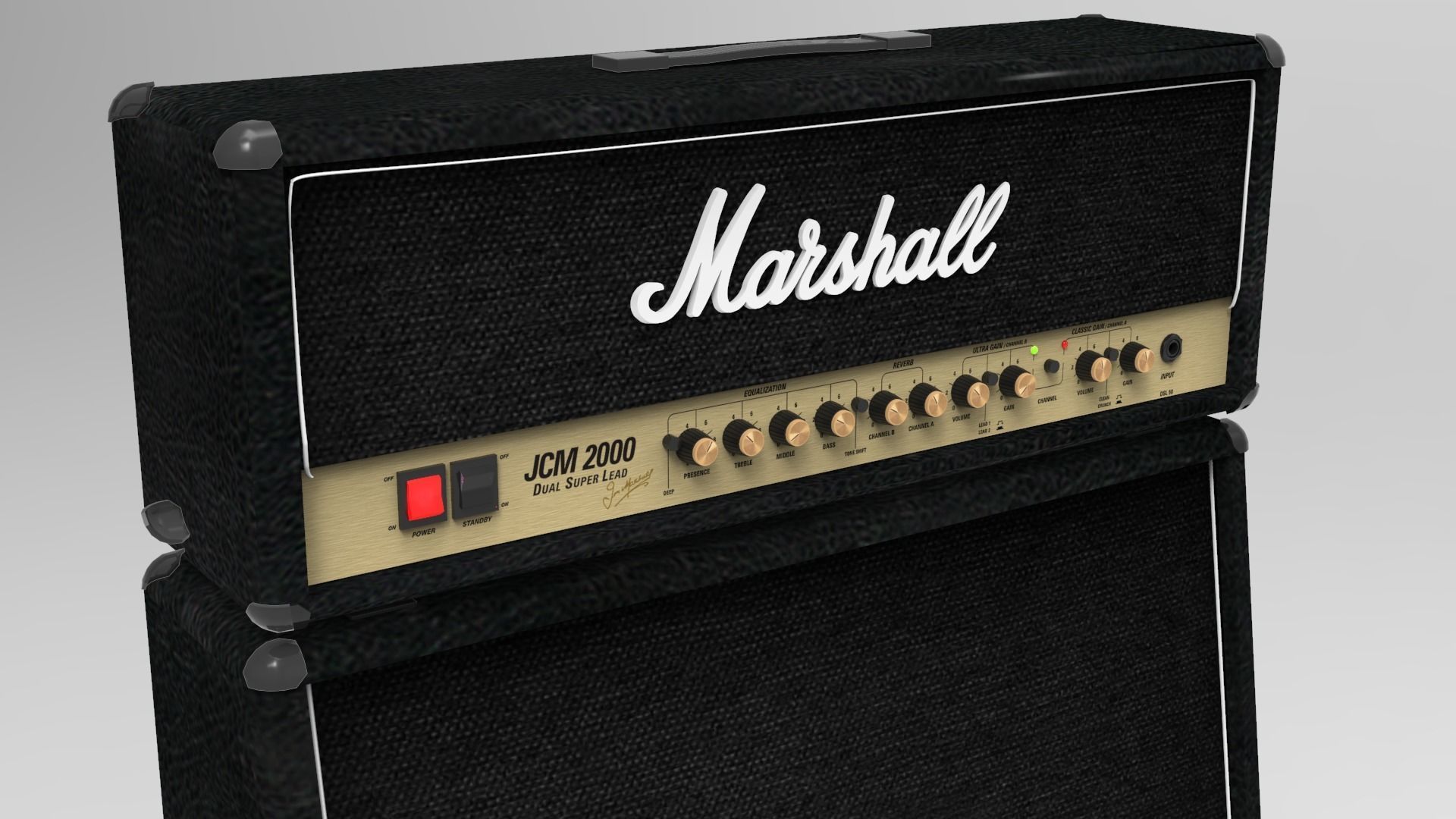 Marshall JCM 2000 amp Texture | CGTrader