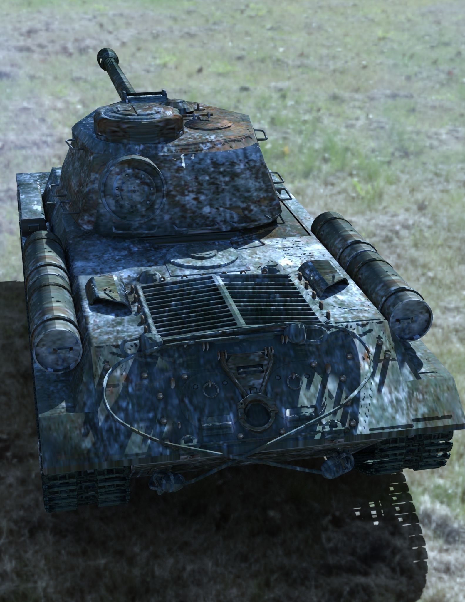 Tanque IS2 3D model | CGTrader