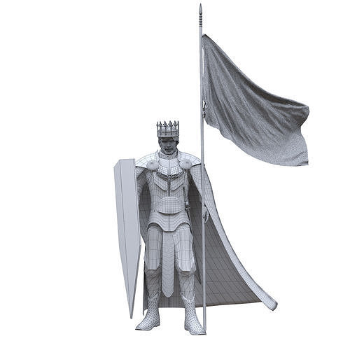 3D model King Arthur VR / AR / low-poly | CGTrader