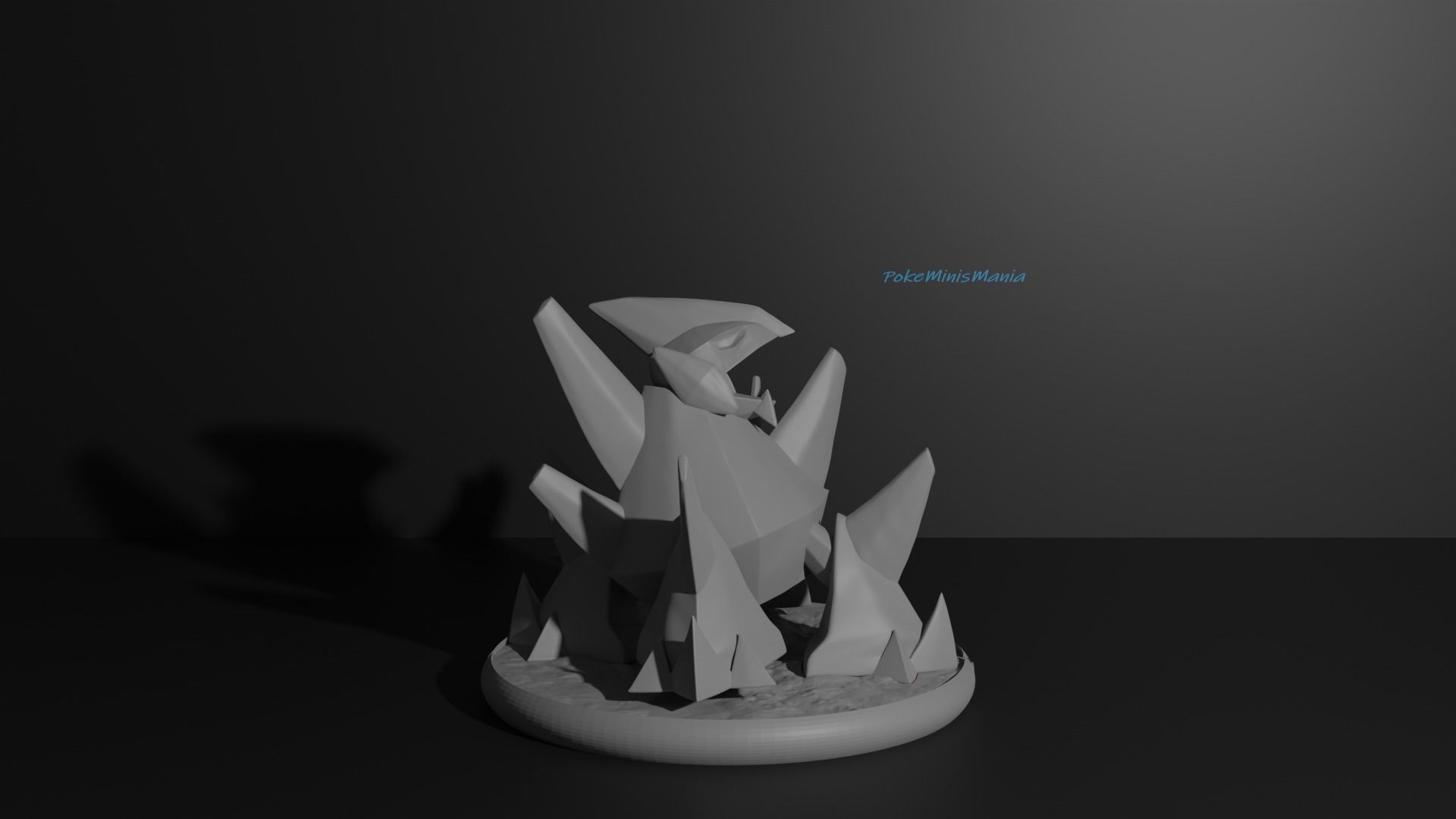 Gigalith pokemon 3D print model 3D model 3D printable | CGTrader