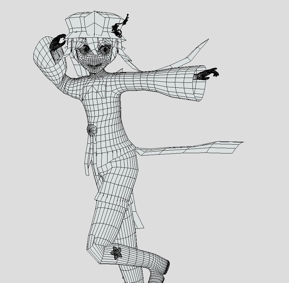3D model Hu Tao Genshin Impact Rigged 3D Model VR / AR / low-poly ...