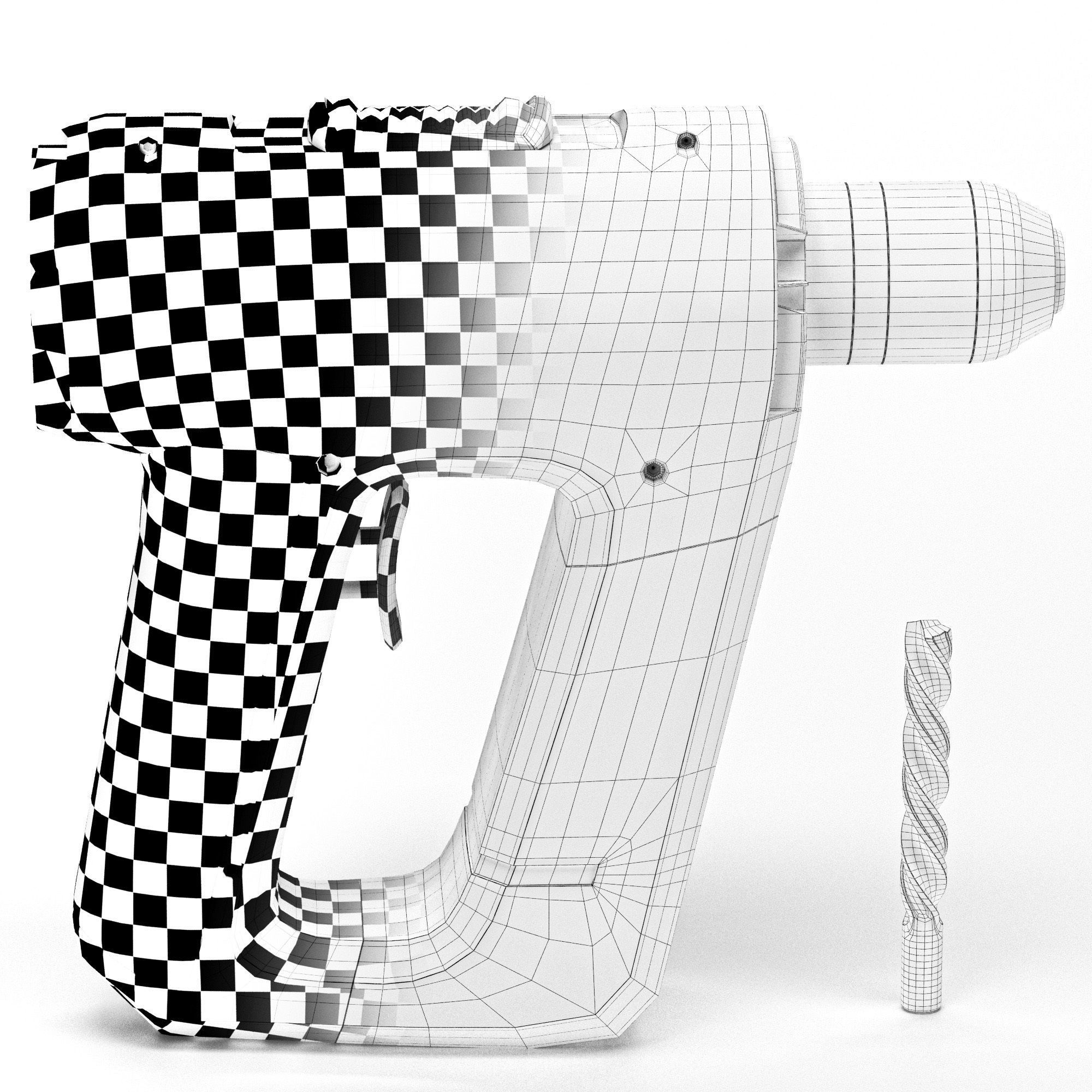 Power Drill 3D model | CGTrader