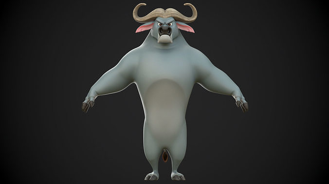 3D model LOW POLY BOGO 3D model with texture VR / AR / low-poly | CGTrader