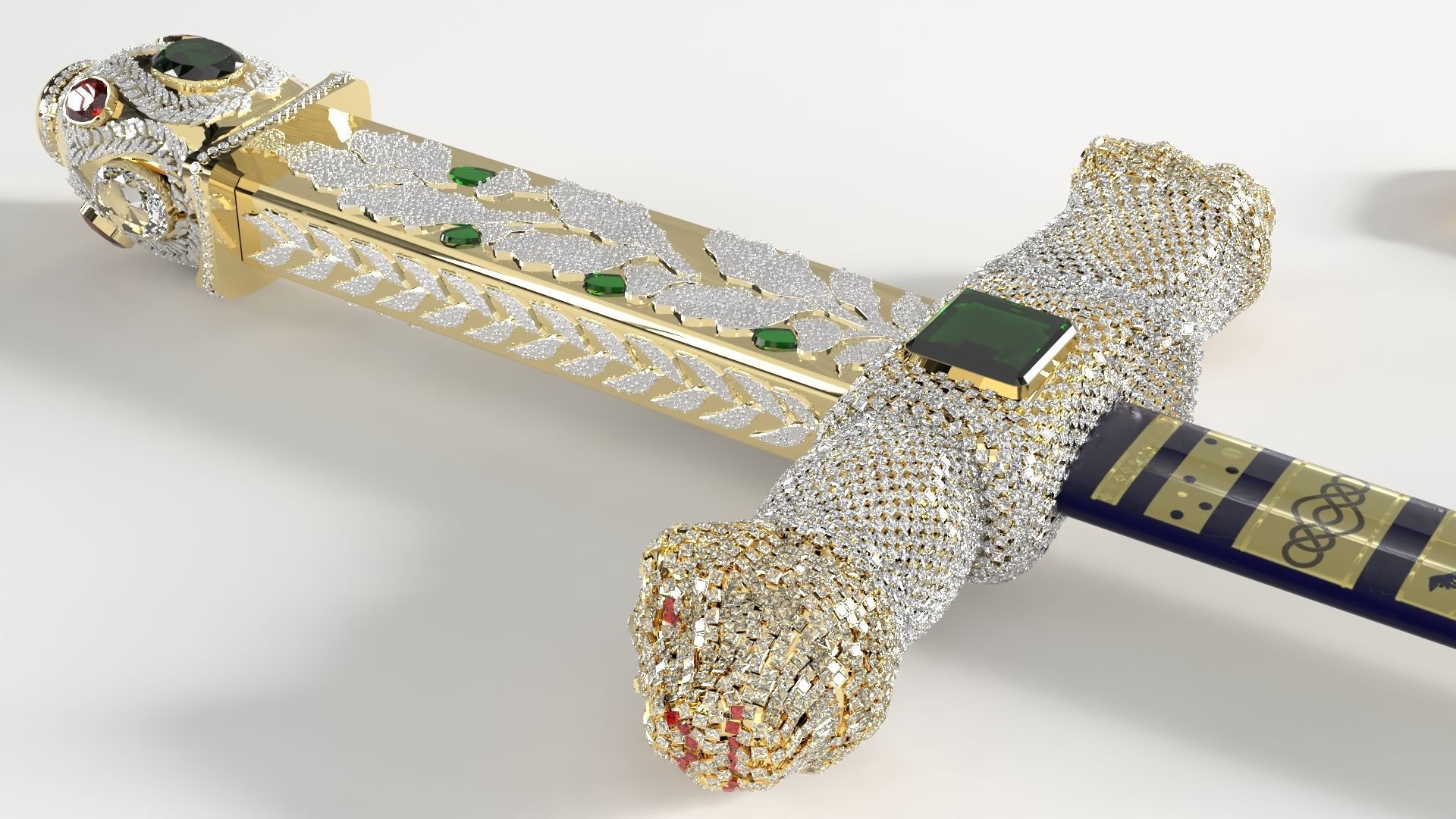 The Sword of Offering 3D model | CGTrader