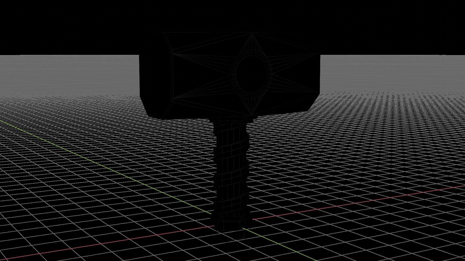 3D model Game-Ready Hammer Model VR / AR / low-poly | CGTrader