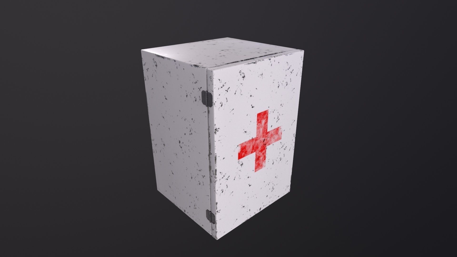 3D model Hospital Box 3D Model VR / AR / low-poly | CGTrader