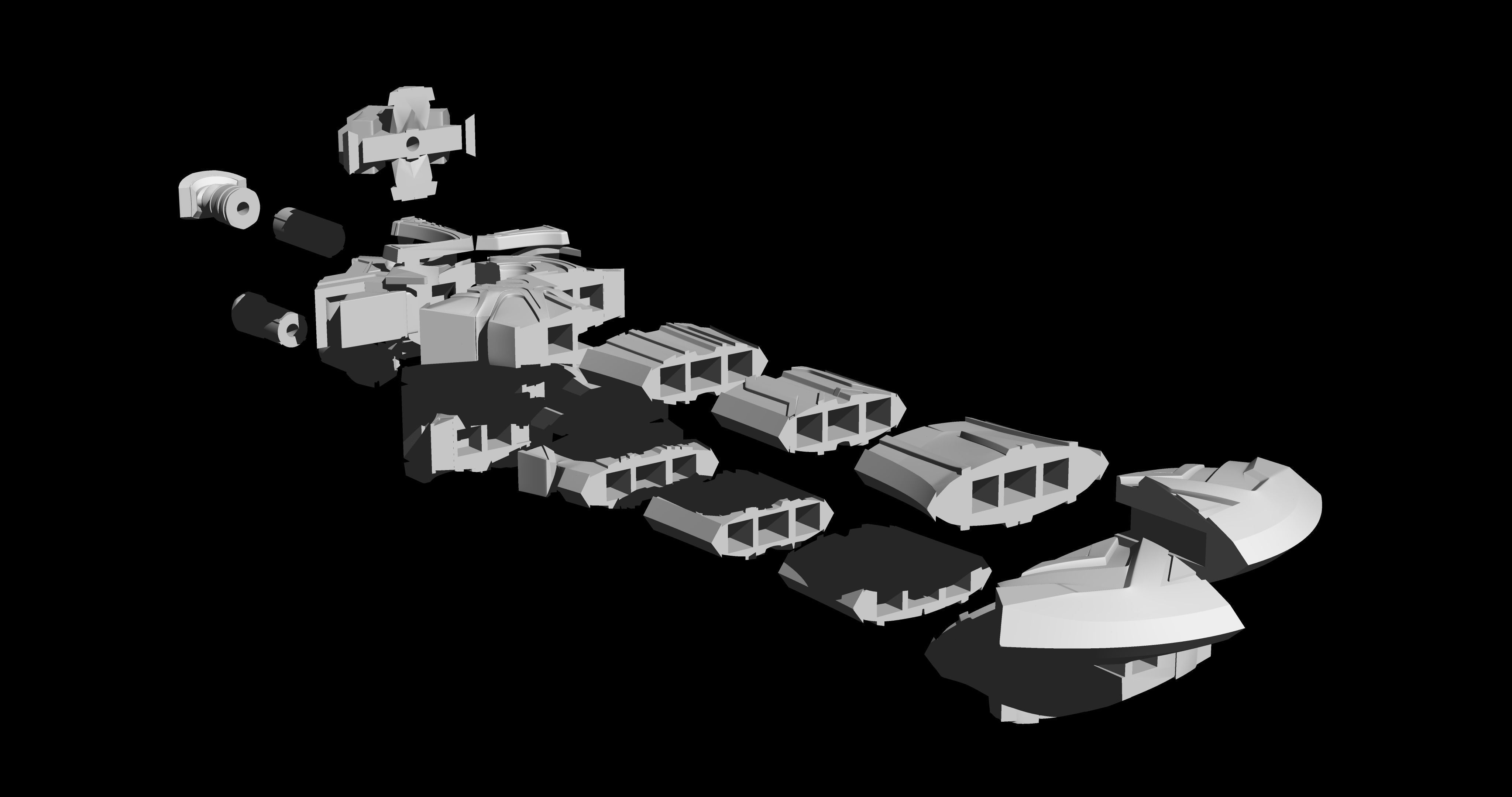 Genshin impact Claymore Dehya Beacon of the Reed Sea 3D model 3D ...