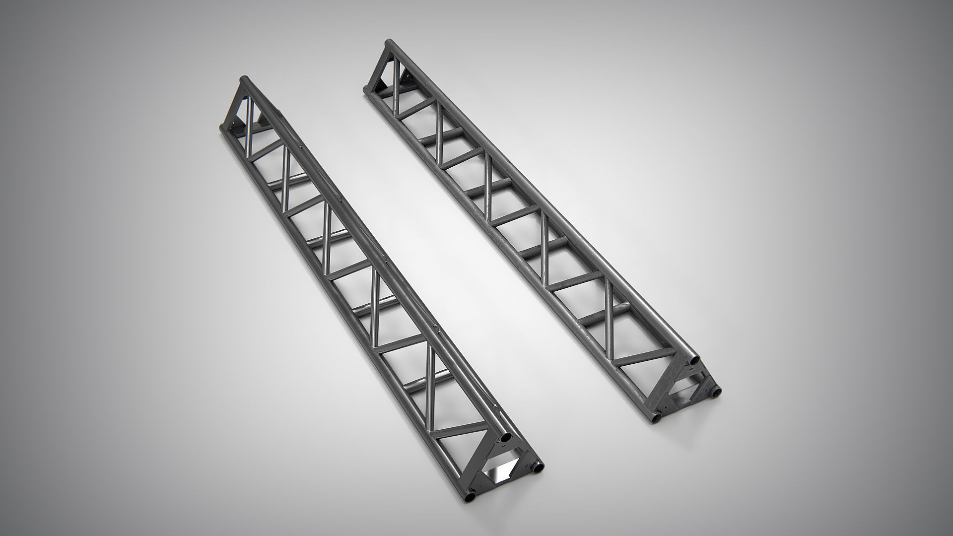 3D model Truss Triangle 12 inch PBR VR / AR / low-poly | CGTrader