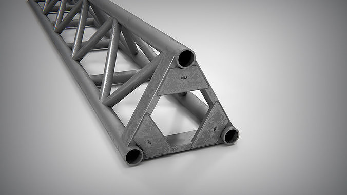 3D model Truss Triangle 12 inch PBR VR / AR / low-poly | CGTrader
