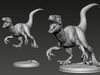 Raptor Dinosaur 3D model 3D printable | CGTrader
