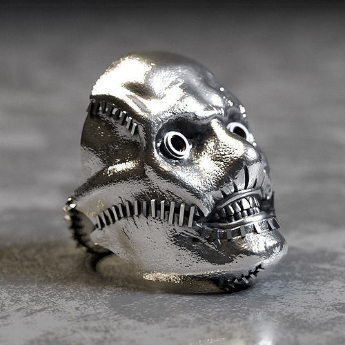 Corey Taylor Slipknot Ring 3D model 3D printable | CGTrader