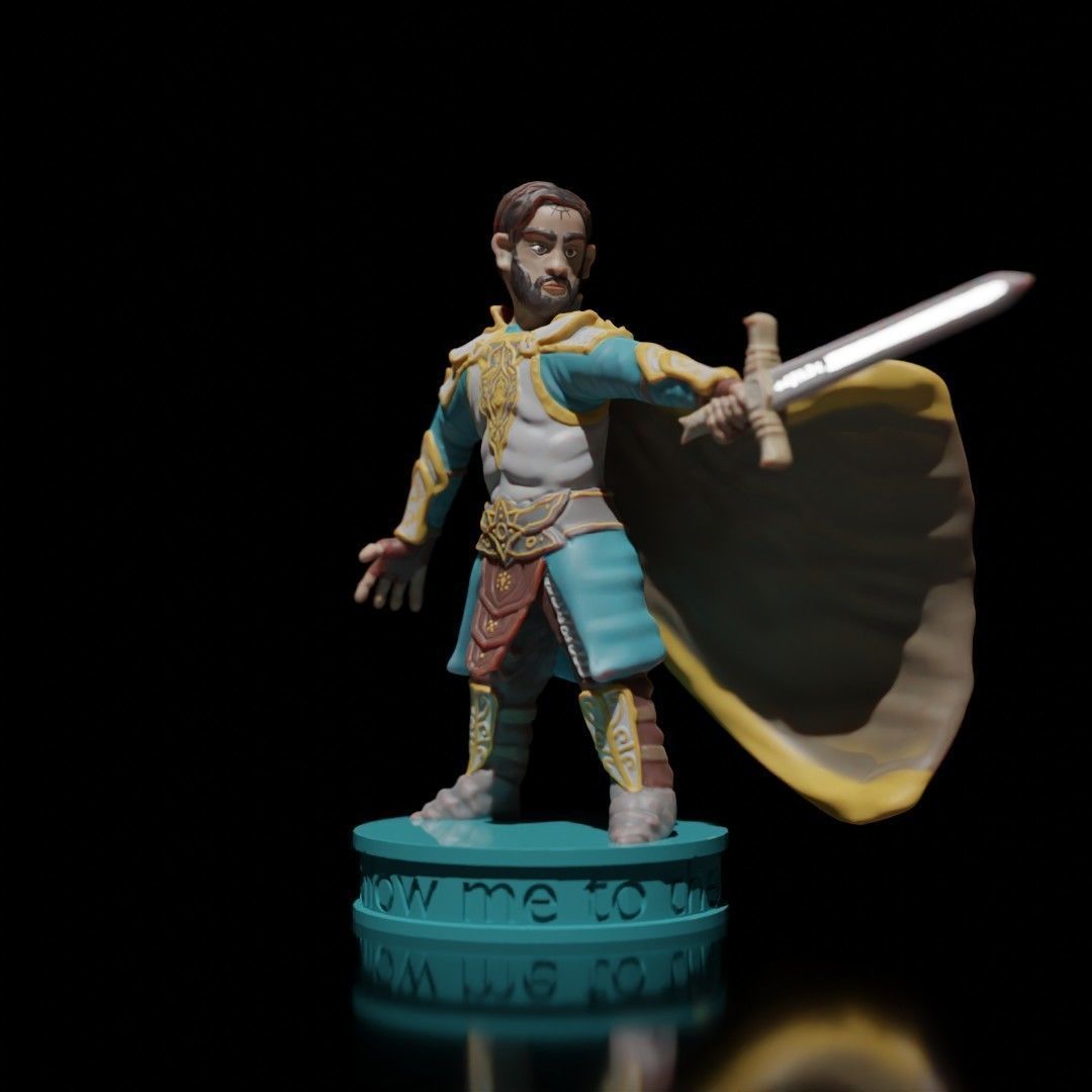Xenk Yendar Miniature 3D model 3D printable | CGTrader