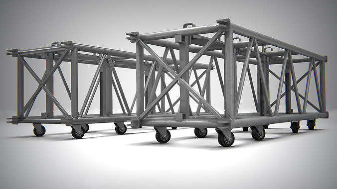 3D model Truss For Moving Lights PBR VR / AR / low-poly | CGTrader