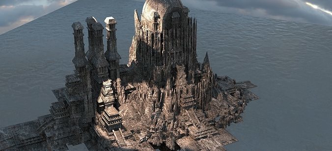 Philistine empire Towers 2 3D model | CGTrader