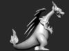 Pokemon - Mega Charizard X 3D model 3D printable | CGTrader