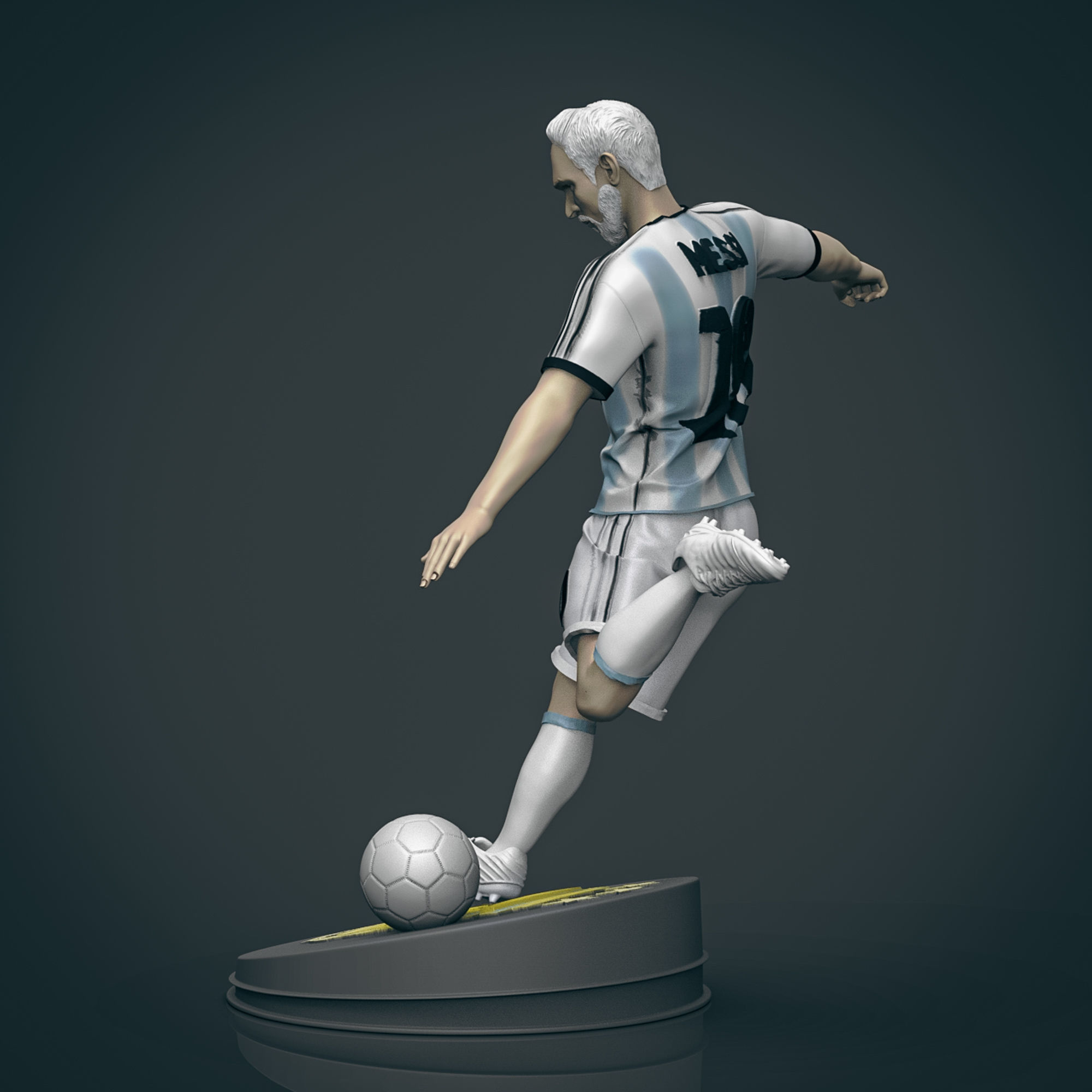Lionel Messi 3D Printable 5 3D model 3D printable | CGTrader