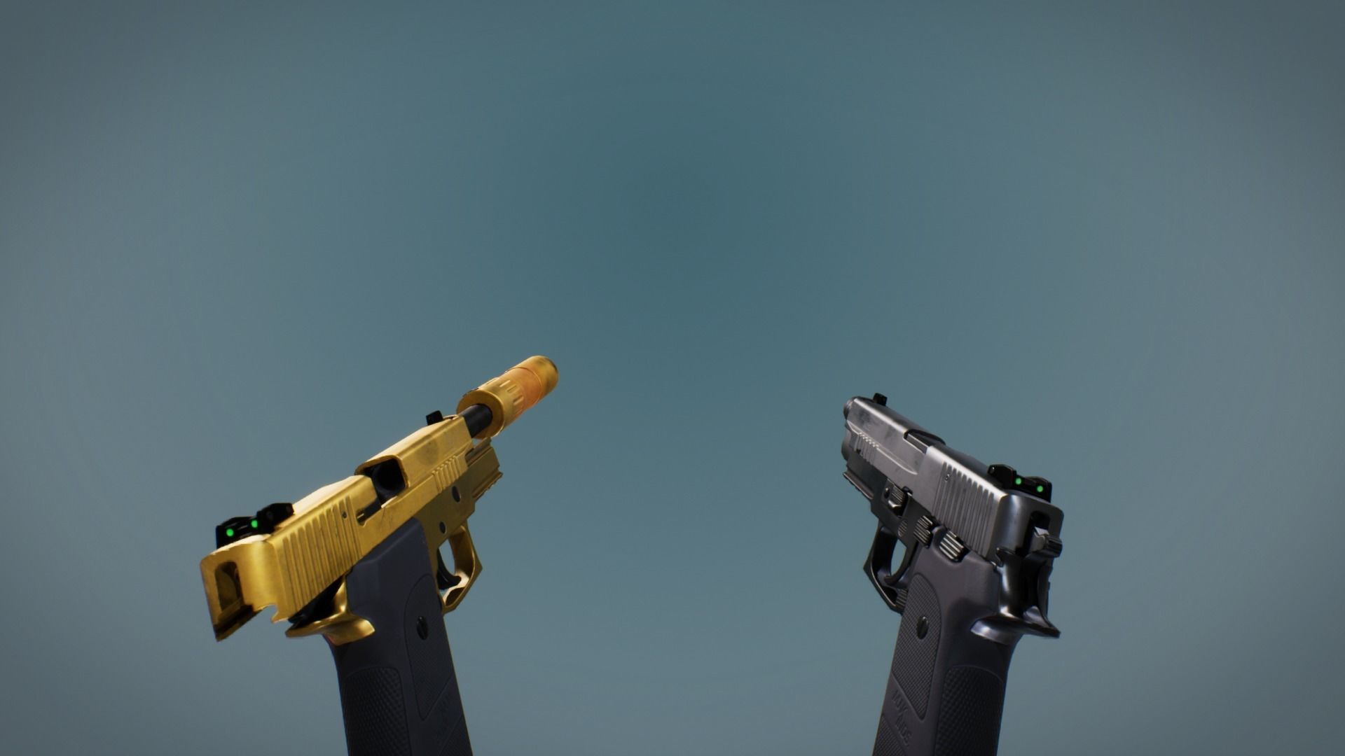 3D model 9 Modern Firearms Pack - AAA - Game Ready - Rigged VR / AR ...