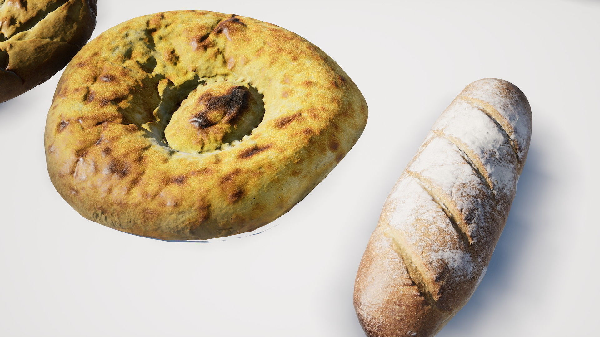 UE Bread Set 01 3D model | CGTrader