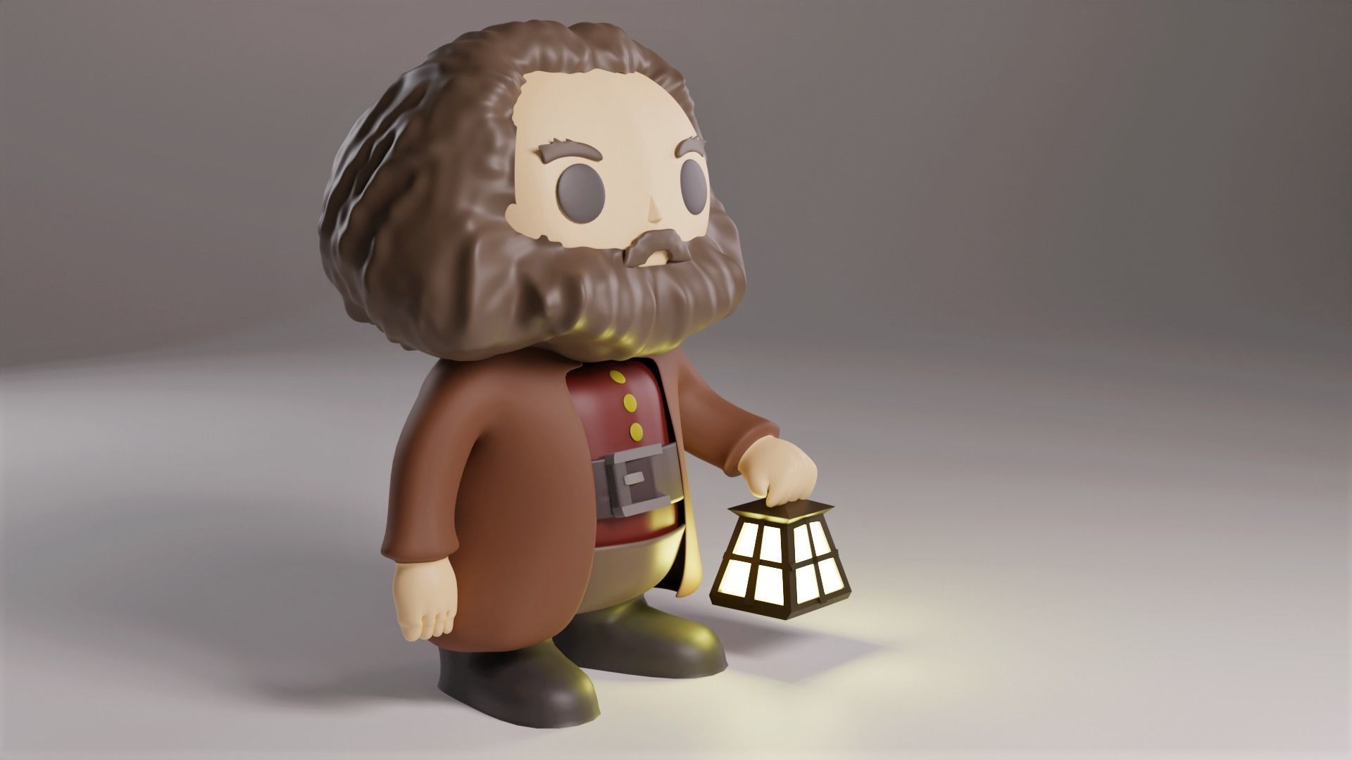 Hagrid from the Harry Potter 3D model | CGTrader