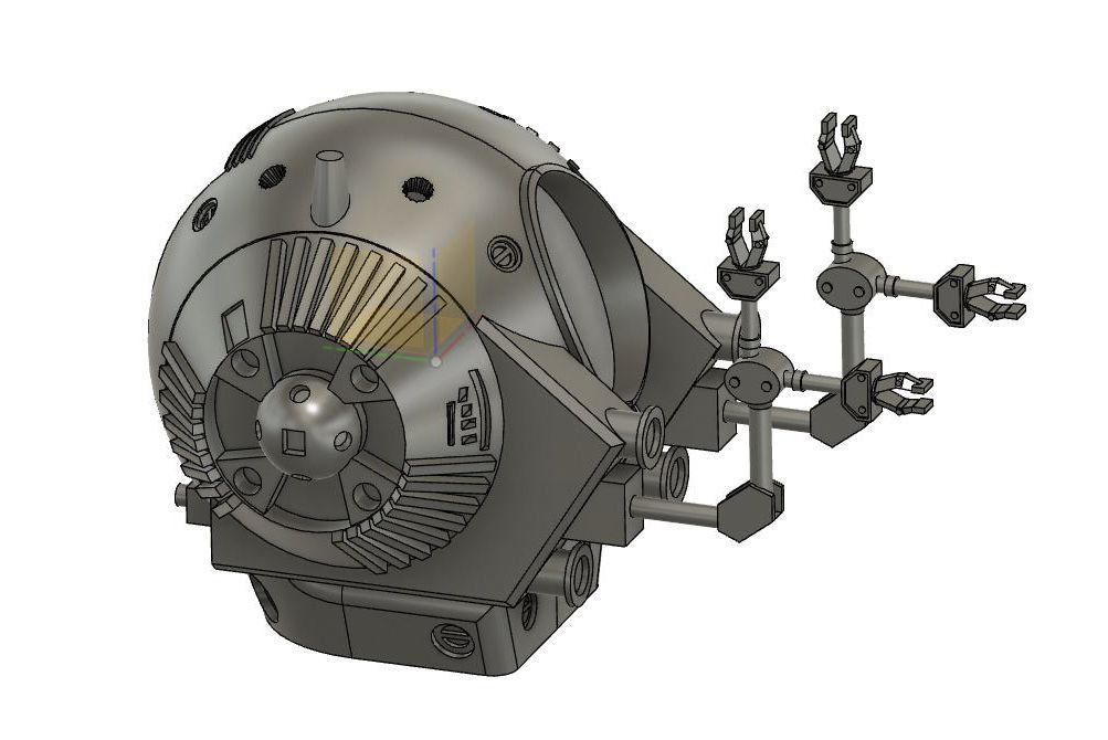 JOINTED EVA POD 2001 a space odyssey 3D model 3D printable | CGTrader