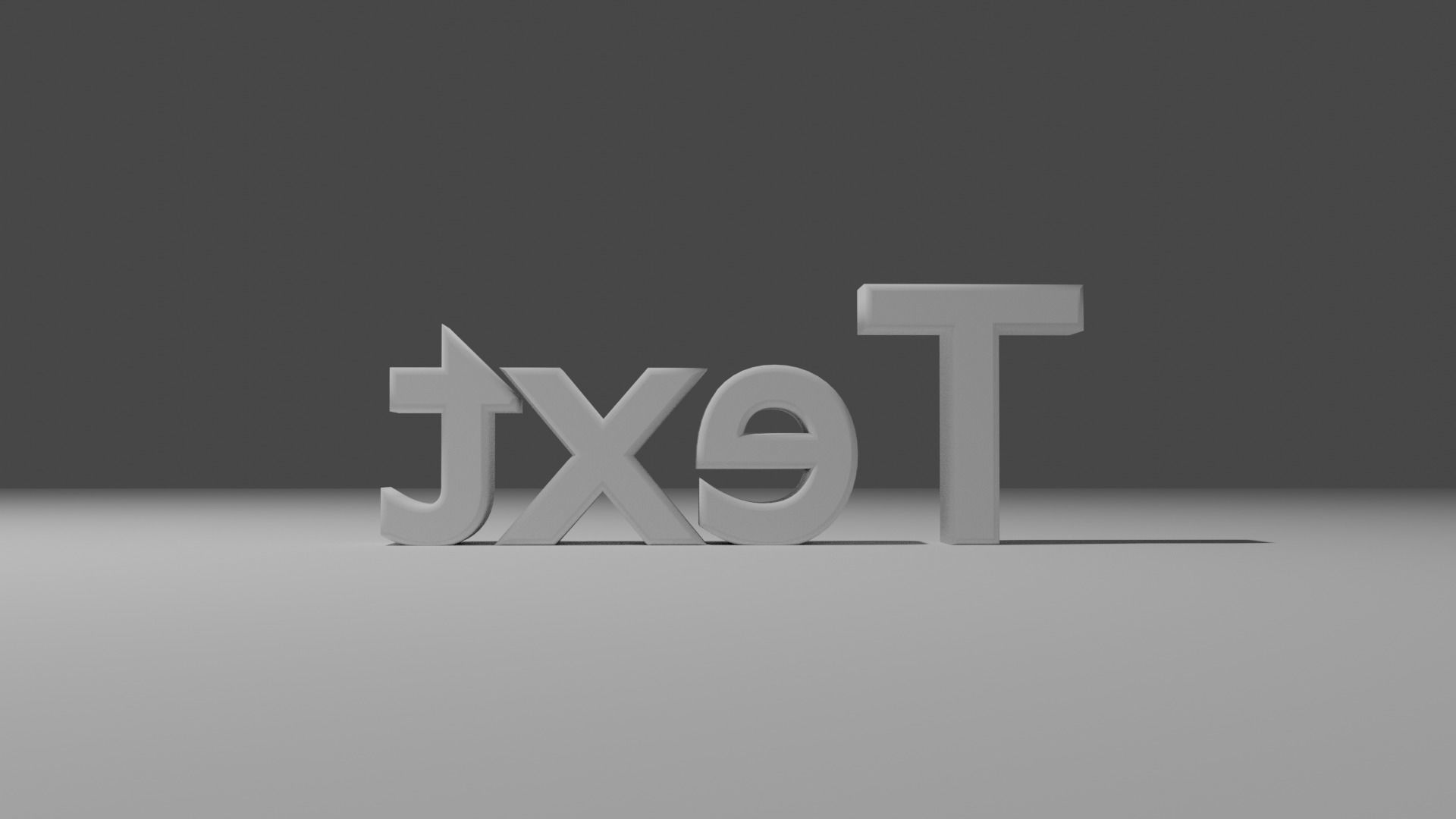 3D model Text Model VR / AR / low-poly | CGTrader