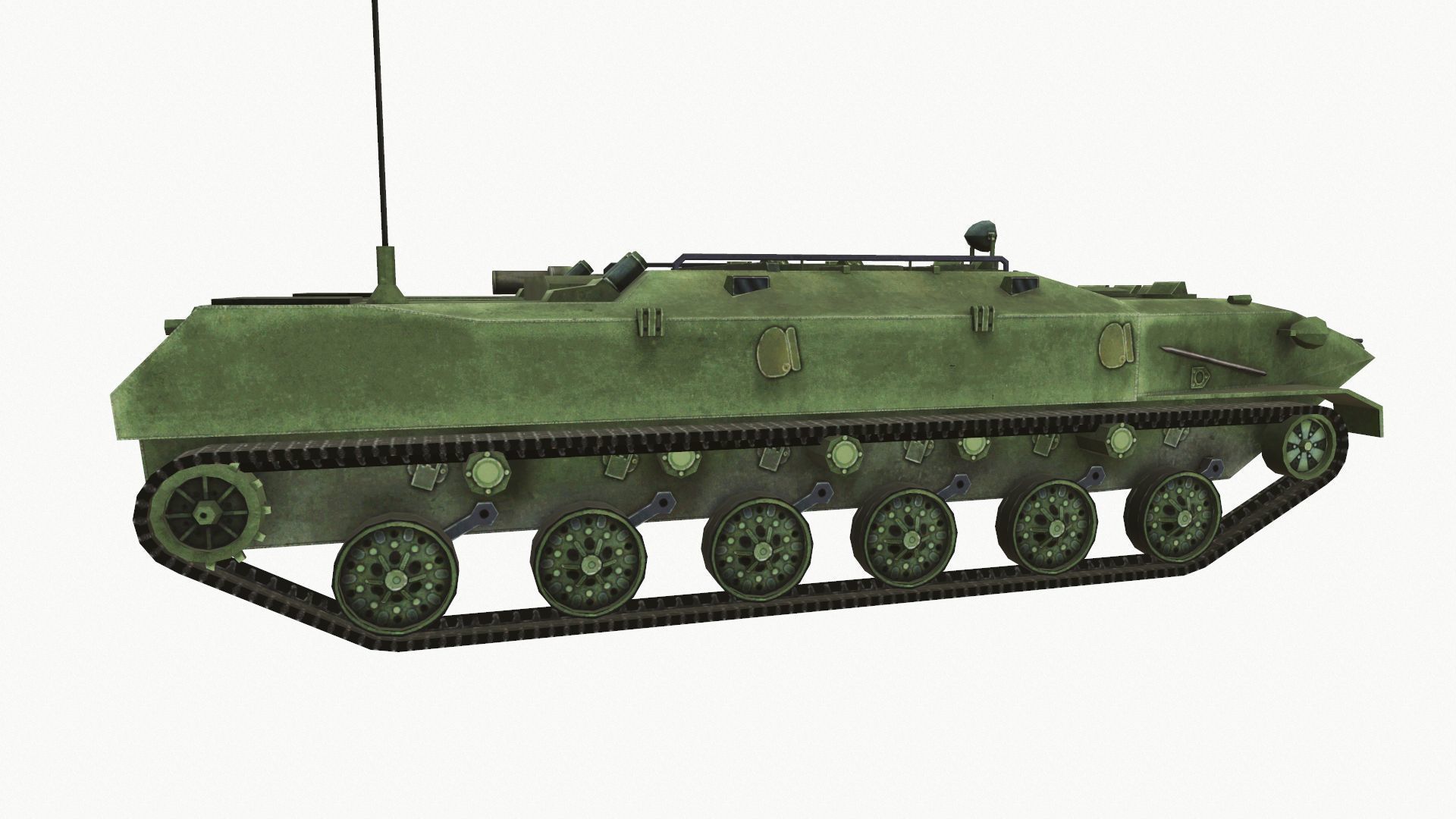 3D model BTR-D VR / AR / low-poly | CGTrader