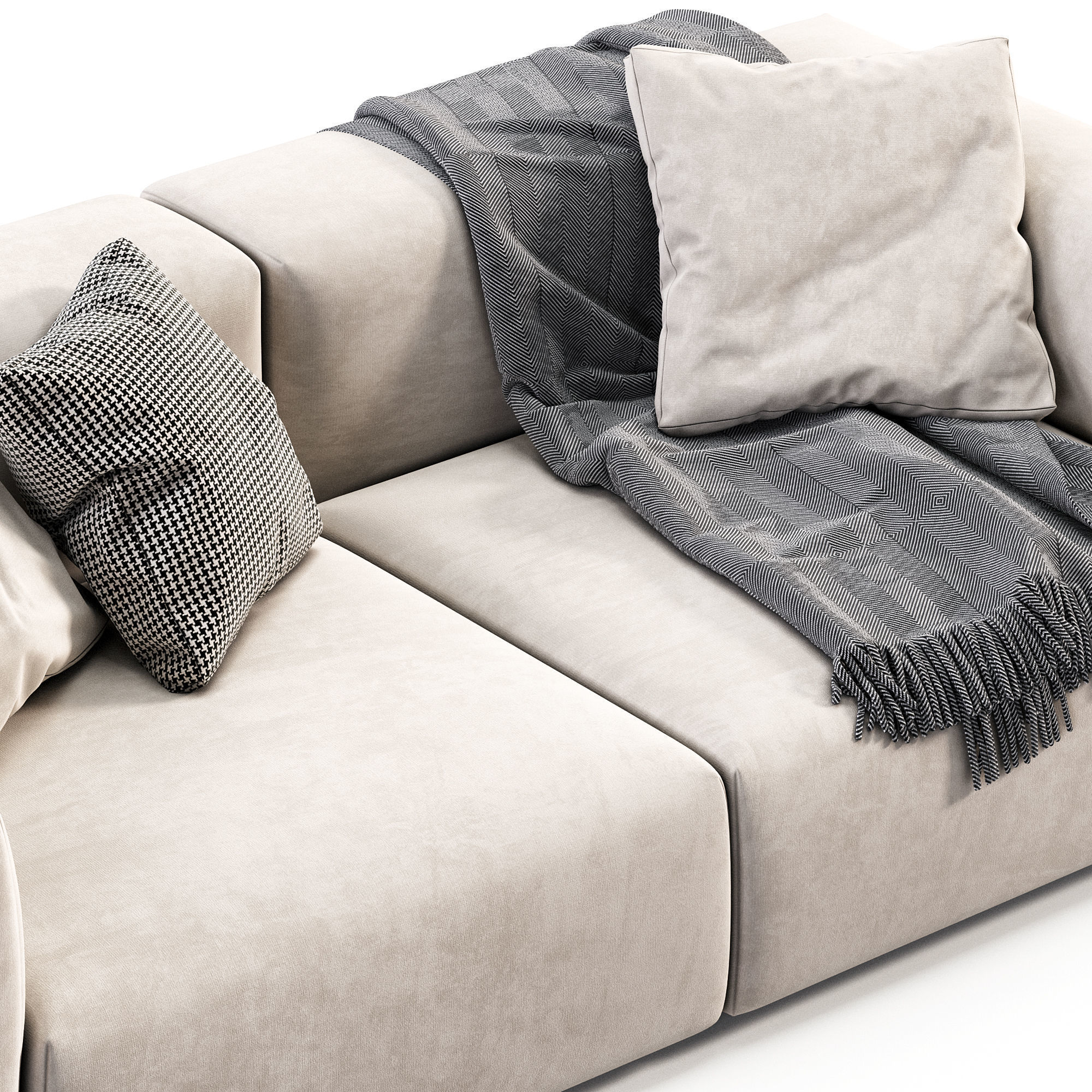 Sofa Soft Modular by Vitra 3D model | CGTrader