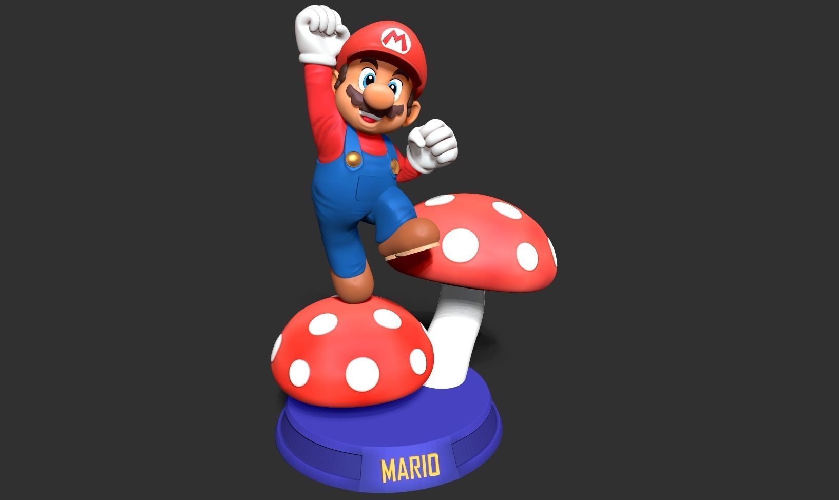 The Super Mario Bros 3D model 3D printable | CGTrader