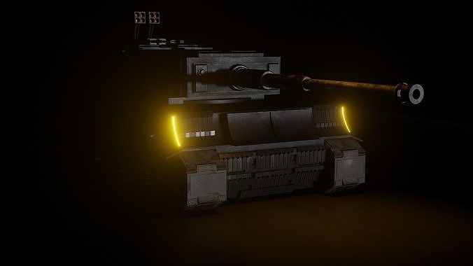 WW2 Tiger Science-Fiction 3D model | CGTrader