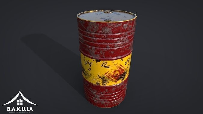 3D model Oil Vat VR / AR / low-poly | CGTrader