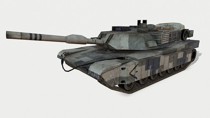 3D model Abrams M1A2 VR / AR / low-poly | CGTrader