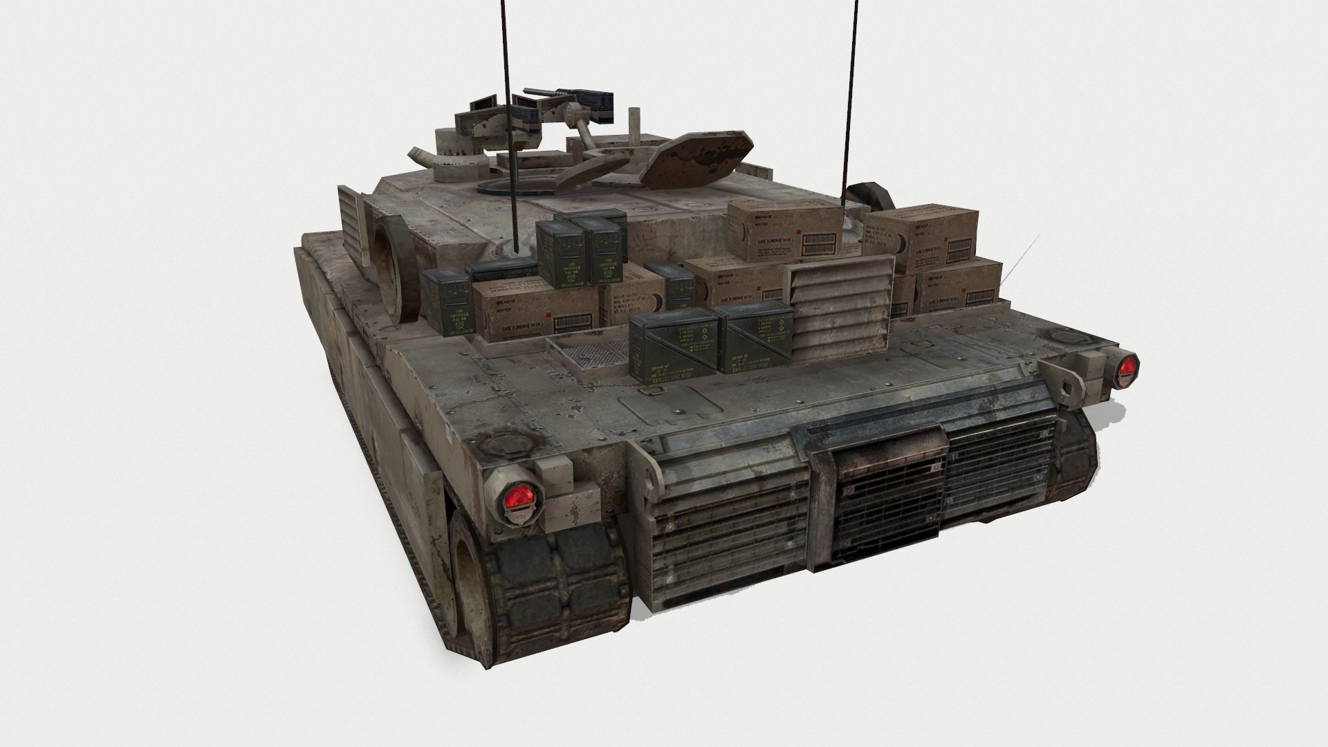 3D model Abrams M1A3 VR / AR / low-poly | CGTrader