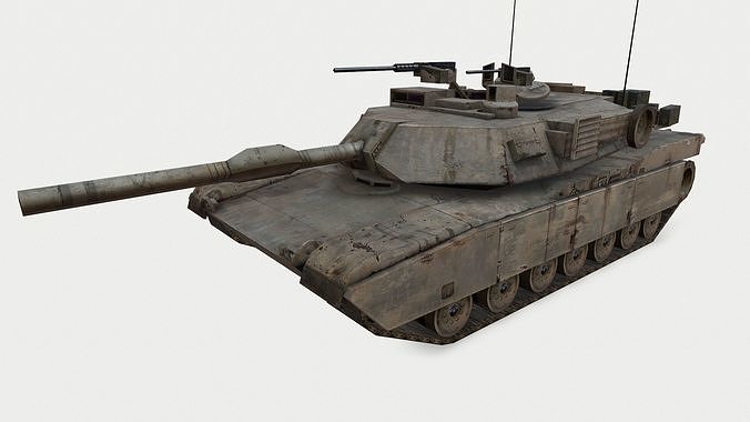 3D model Abrams M1A3 VR / AR / low-poly | CGTrader