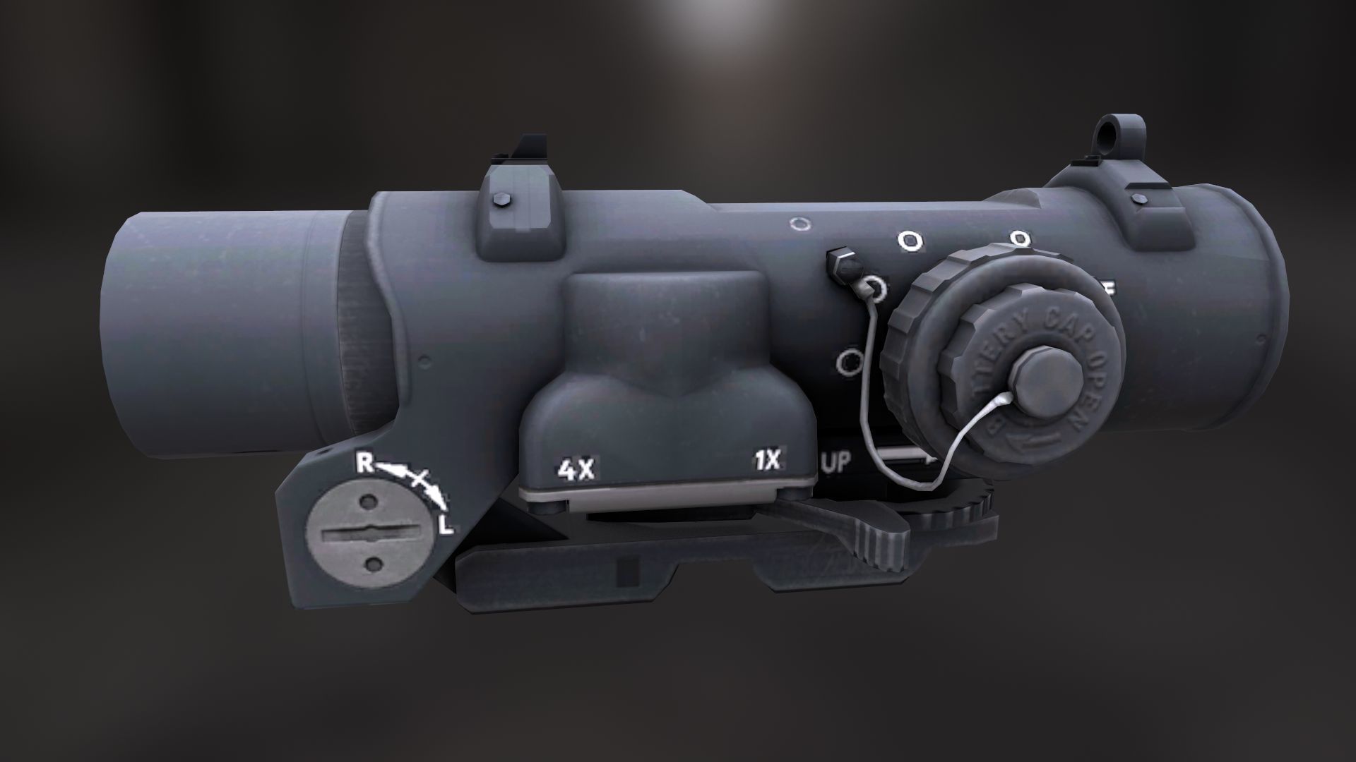 3D model Rifle Scope ELCAN Specter VR / AR / low-poly | CGTrader