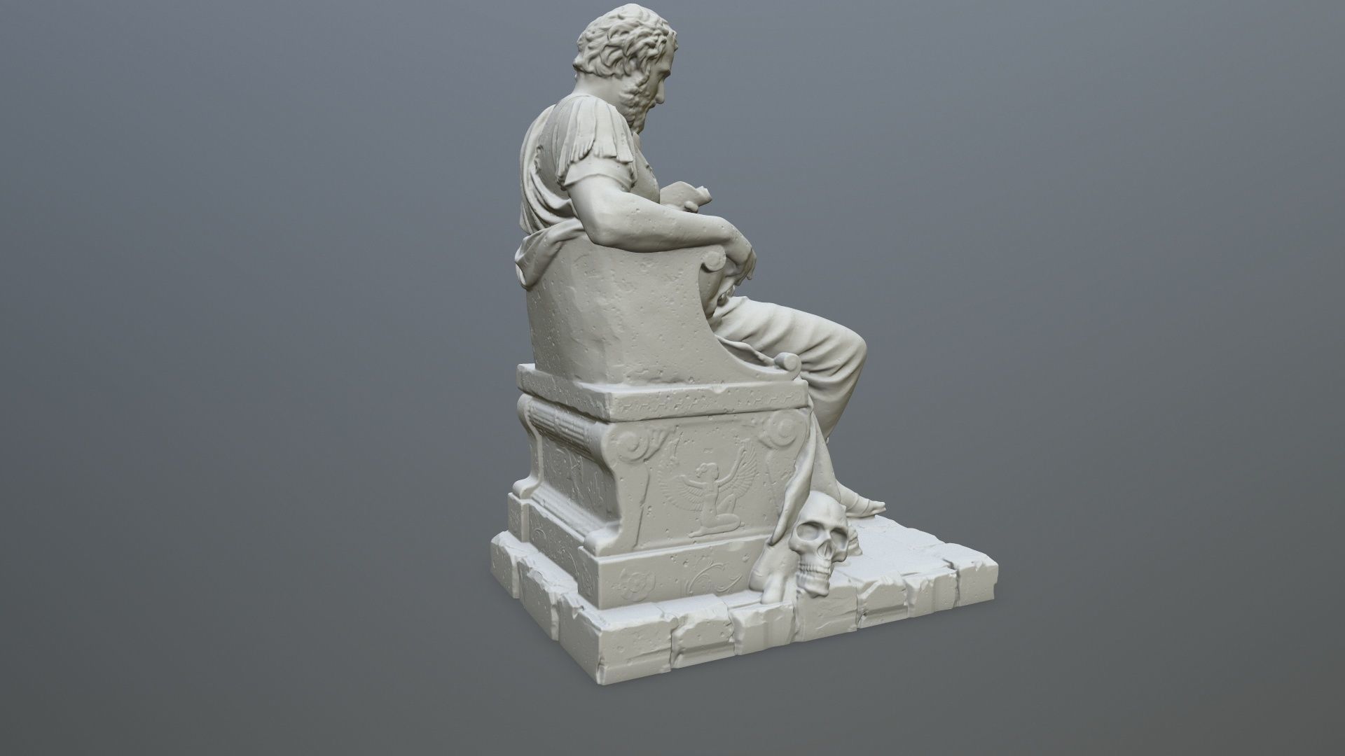 Man Statue 3D model 3D printable | CGTrader