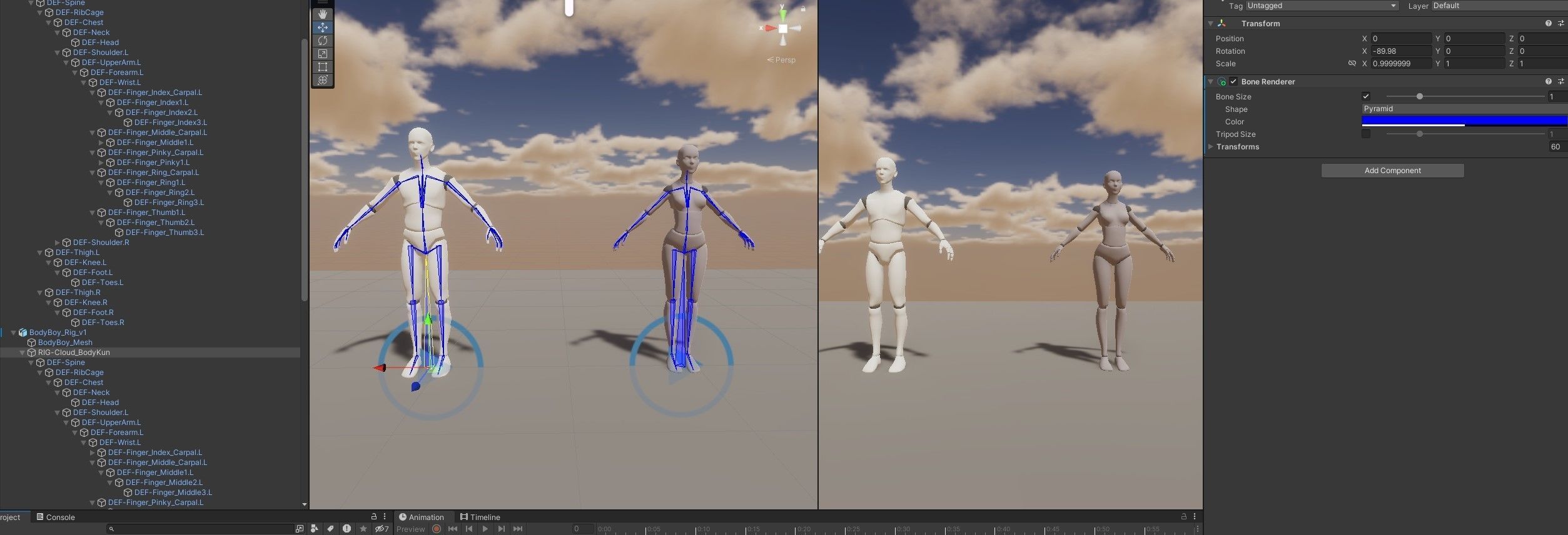Body Animated Rig 3D model animated rigged | CGTrader