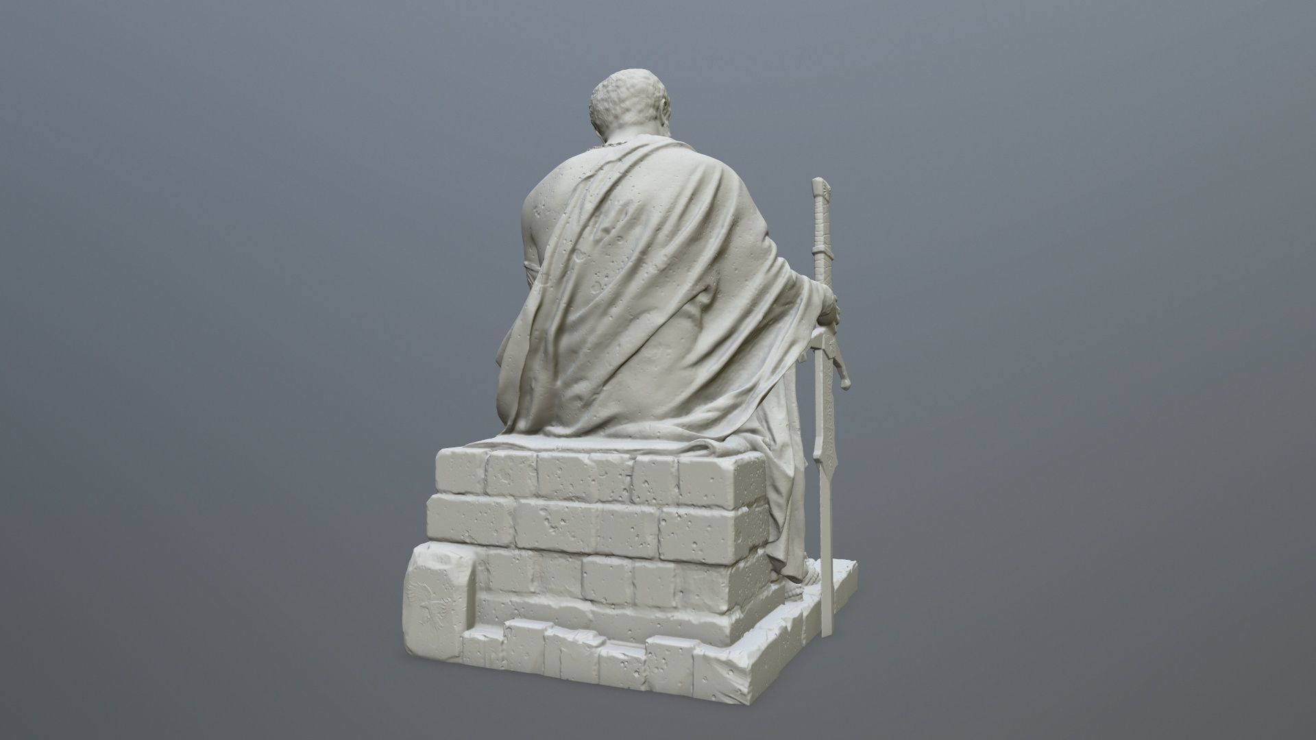 Man Statue 3D model 3D printable | CGTrader
