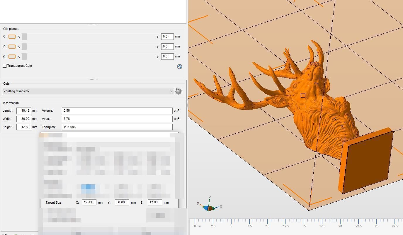 Red deer bust 3D model 3D printable | CGTrader