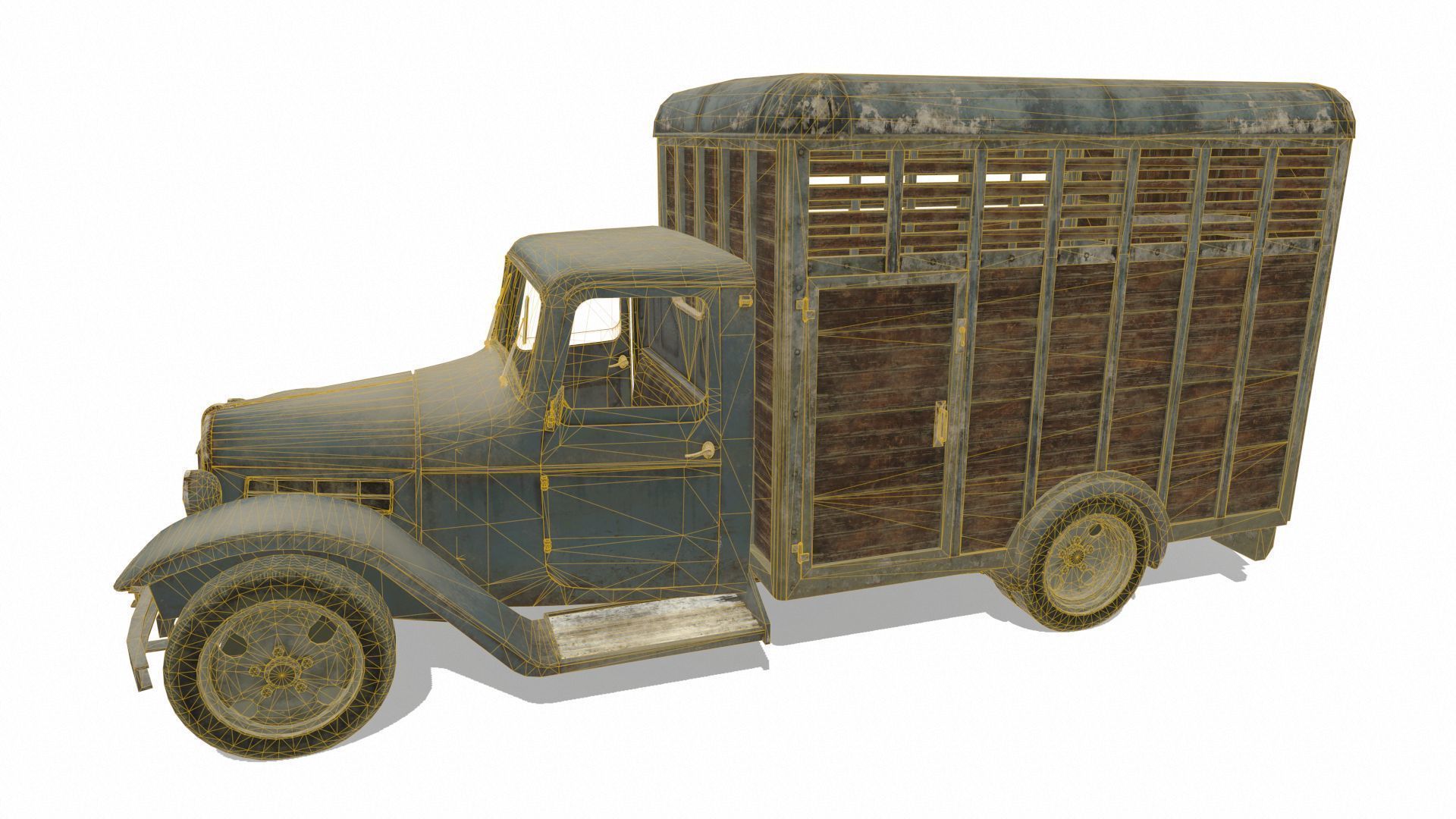3D model Citroen type 45 VR / AR / low-poly | CGTrader
