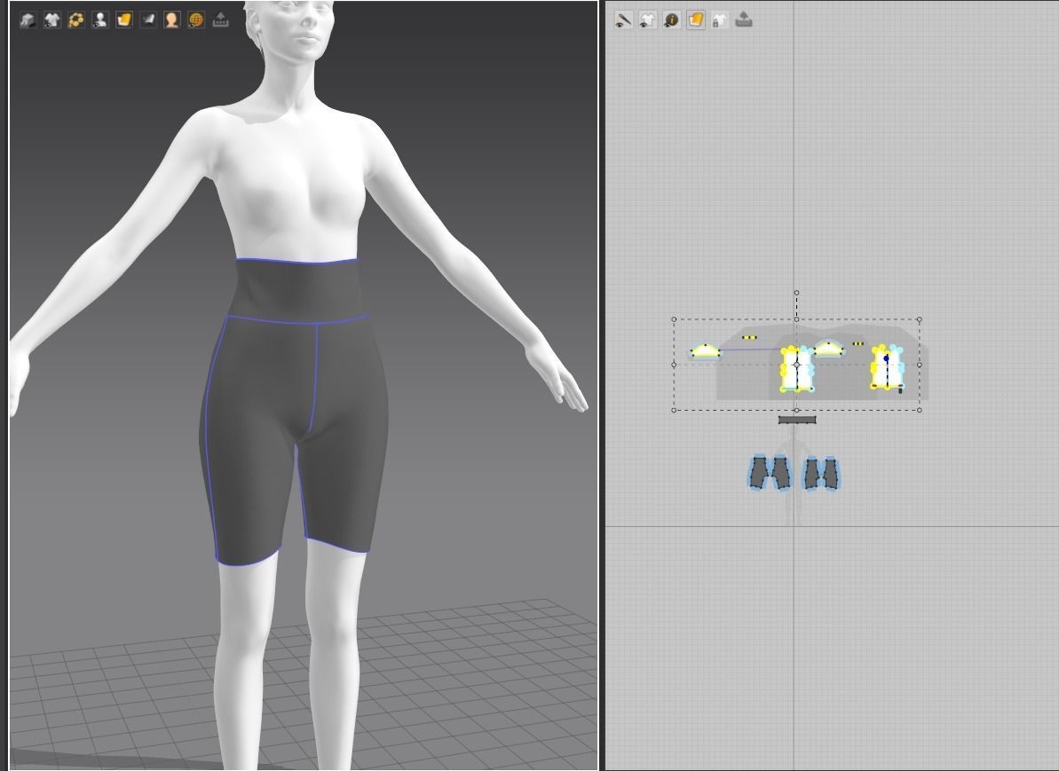 Outfit for women 3D model animated | CGTrader