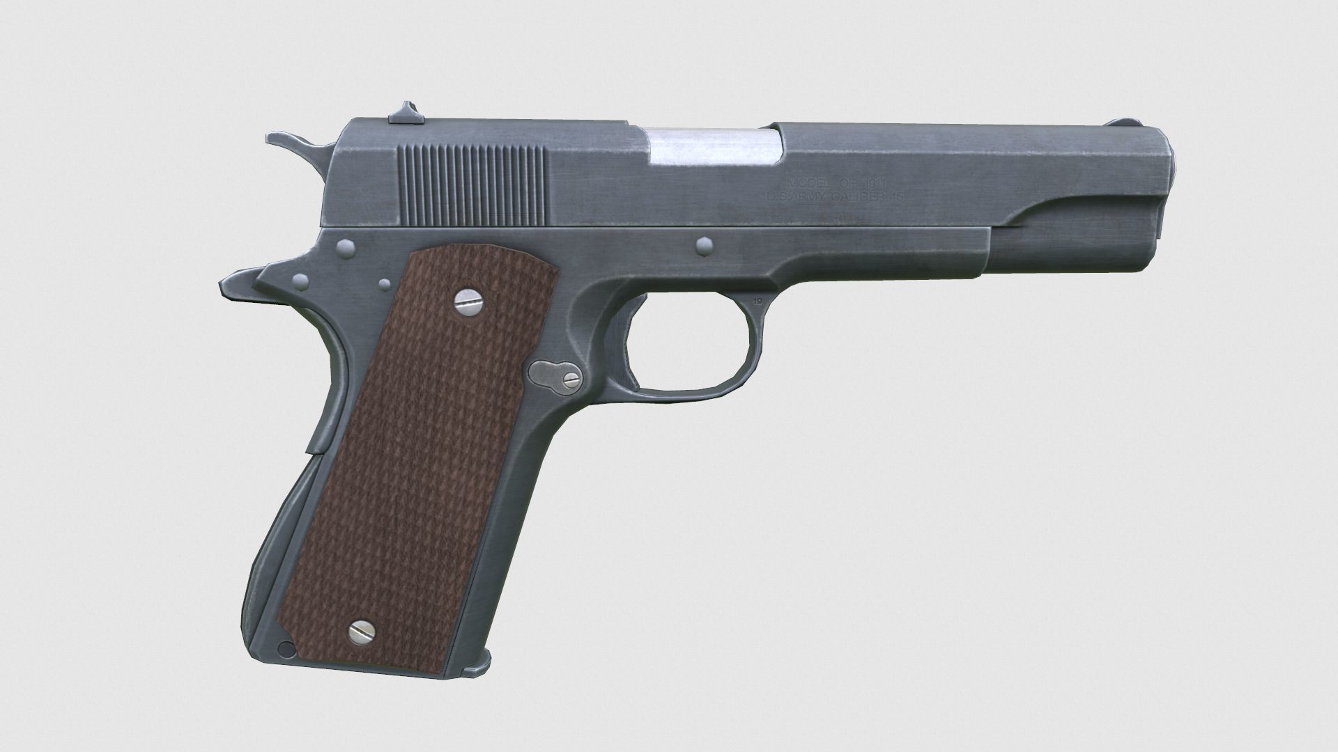 3D model Colt M1911 VR / AR / low-poly | CGTrader