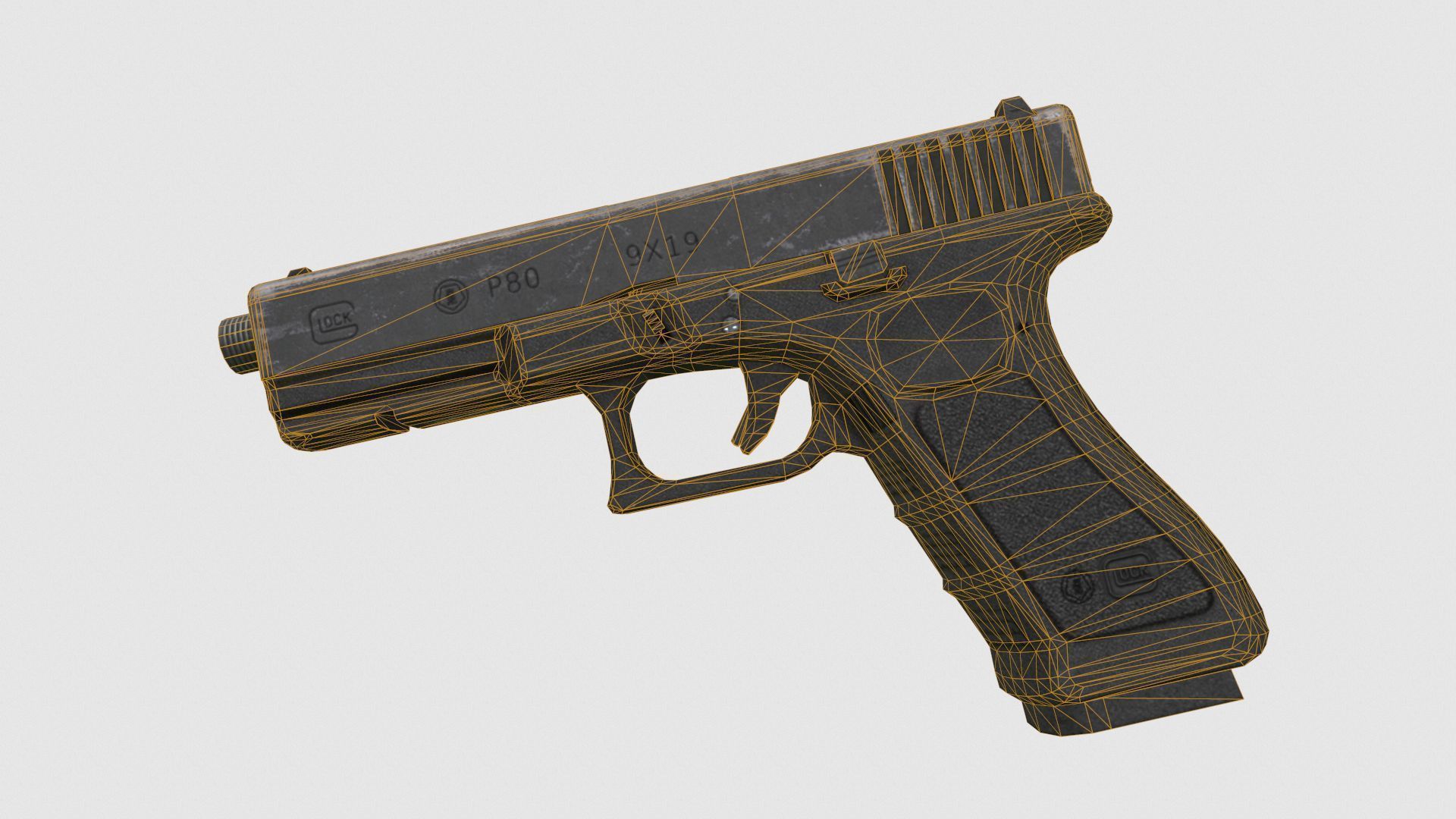 3D model Glock 17 VR / AR / low-poly | CGTrader