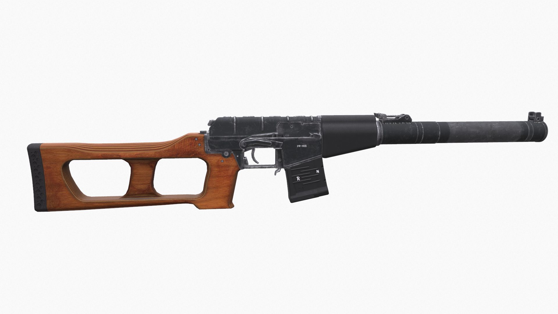 3D model VSS Vintorez VR / AR / low-poly | CGTrader