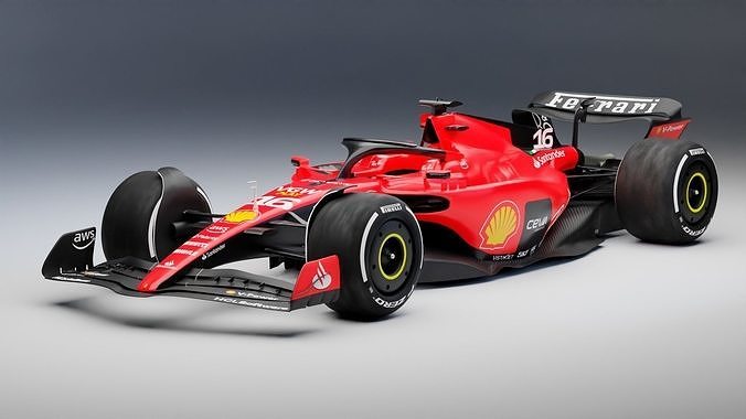 Ferrari SF23 3D model | CGTrader