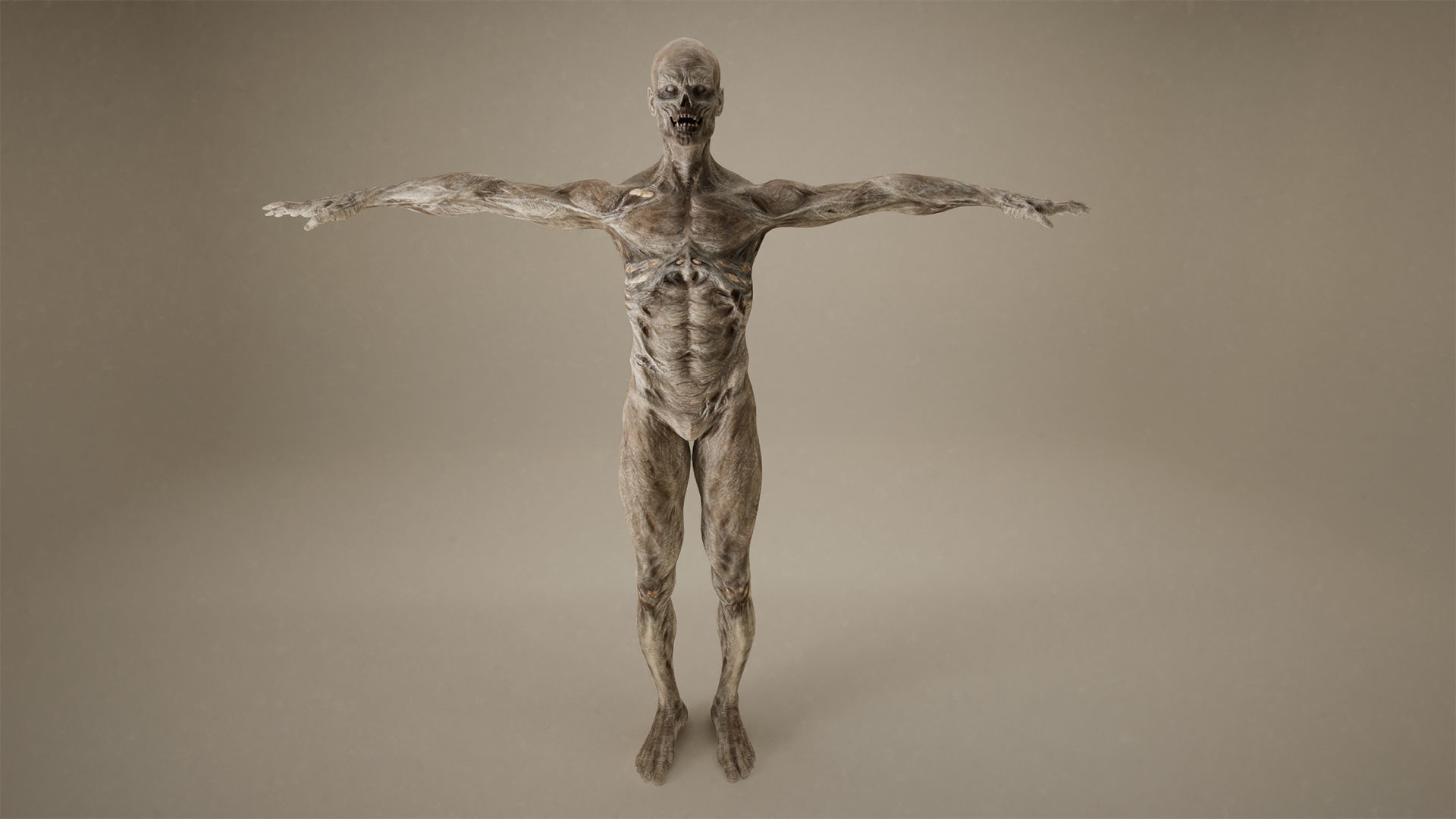 3D model Ancient Zombie VR / AR / low-poly | CGTrader